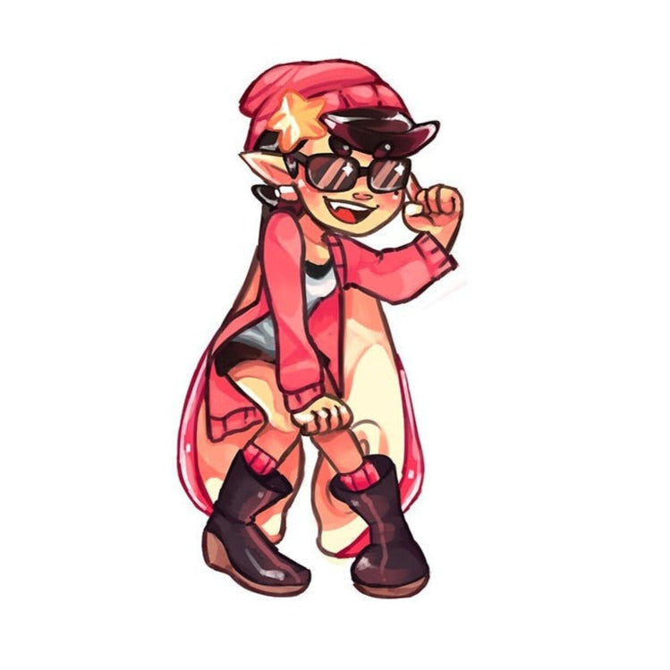 Splatoon 'Callie | Idea' Vinyl Car Sticker – Sticker Tuned