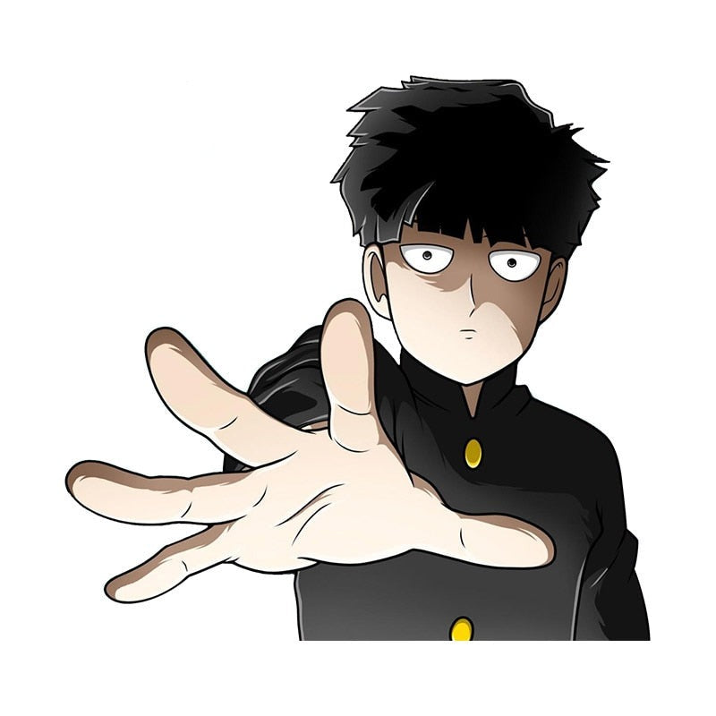 Mob Psycho 100 'Shigeo Kageyama | Reaching' Vinyl Car Sticker – Sticker ...