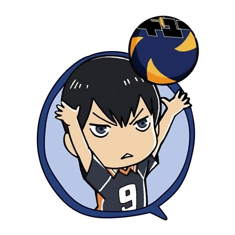 Haikyuu!! 'Tobio Kageyama | Comic Bubble' Vinyl Car Sticker – Sticker Tuned