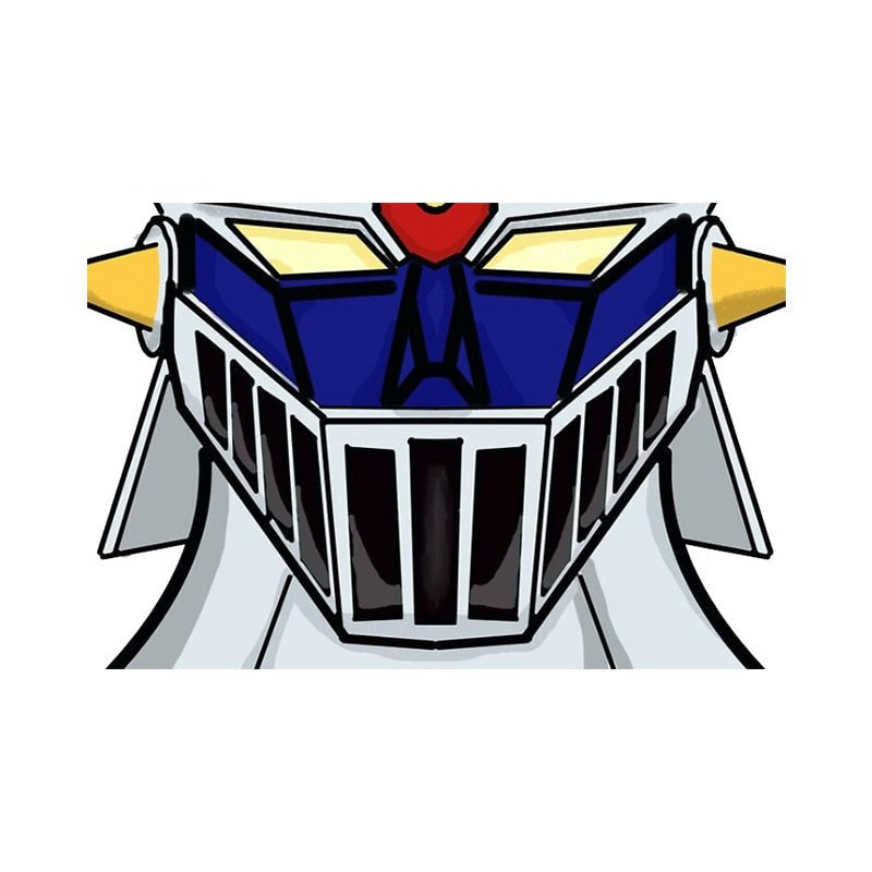 Mazinger Z 'Face' Vinyl Car Sticker – Sticker Tuned