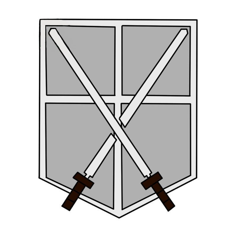 Attack on Titan 'Training Corps | Emblem' Vinyl Car Sticker – Sticker Tuned