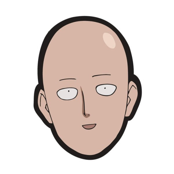 One-Punch Man 'Saitama | Head' Vinyl Car Sticker – Sticker Tuned