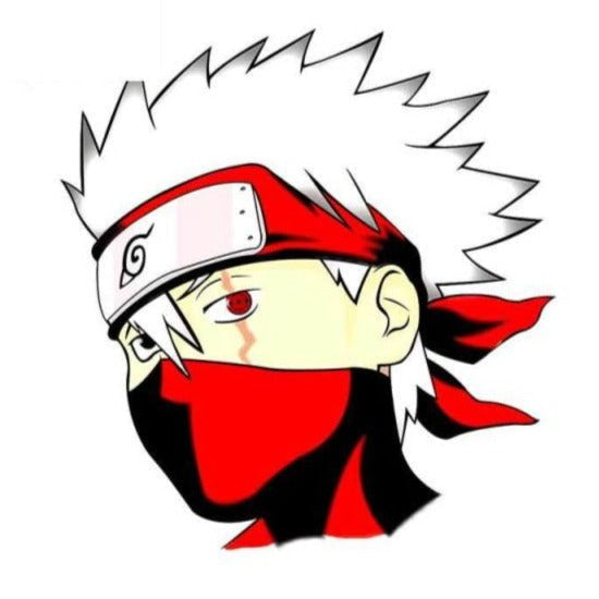 Naruto 'Kakashi Hatake | Double Tomoe Sharingan Left Eye' Vinyl Car Pe ...