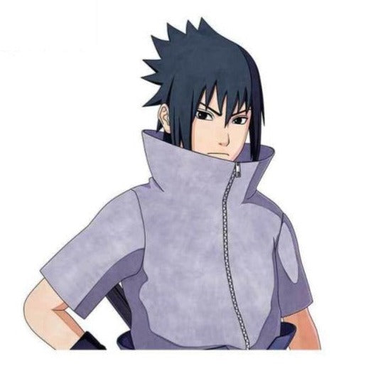 Naruto 'Sasuke Uchiha | Serious' Vinyl Car Sticker – Sticker Tuned