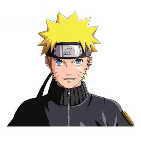 Naruto 'Naruto Uzumaki | Fierce' Vinyl Car Sticker – Sticker Tuned