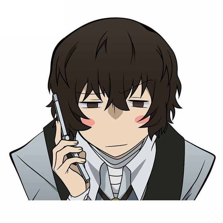 Bungo Stray Dogs 'Dazai Osamu | Calling' Vinyl Car Sticker – Sticker Tuned