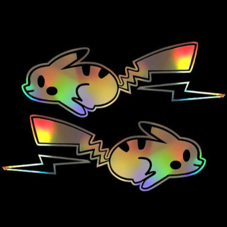 Pokémon 'Pikachu Laser | Lightning' Vinyl Car Sticker – Sticker Tuned